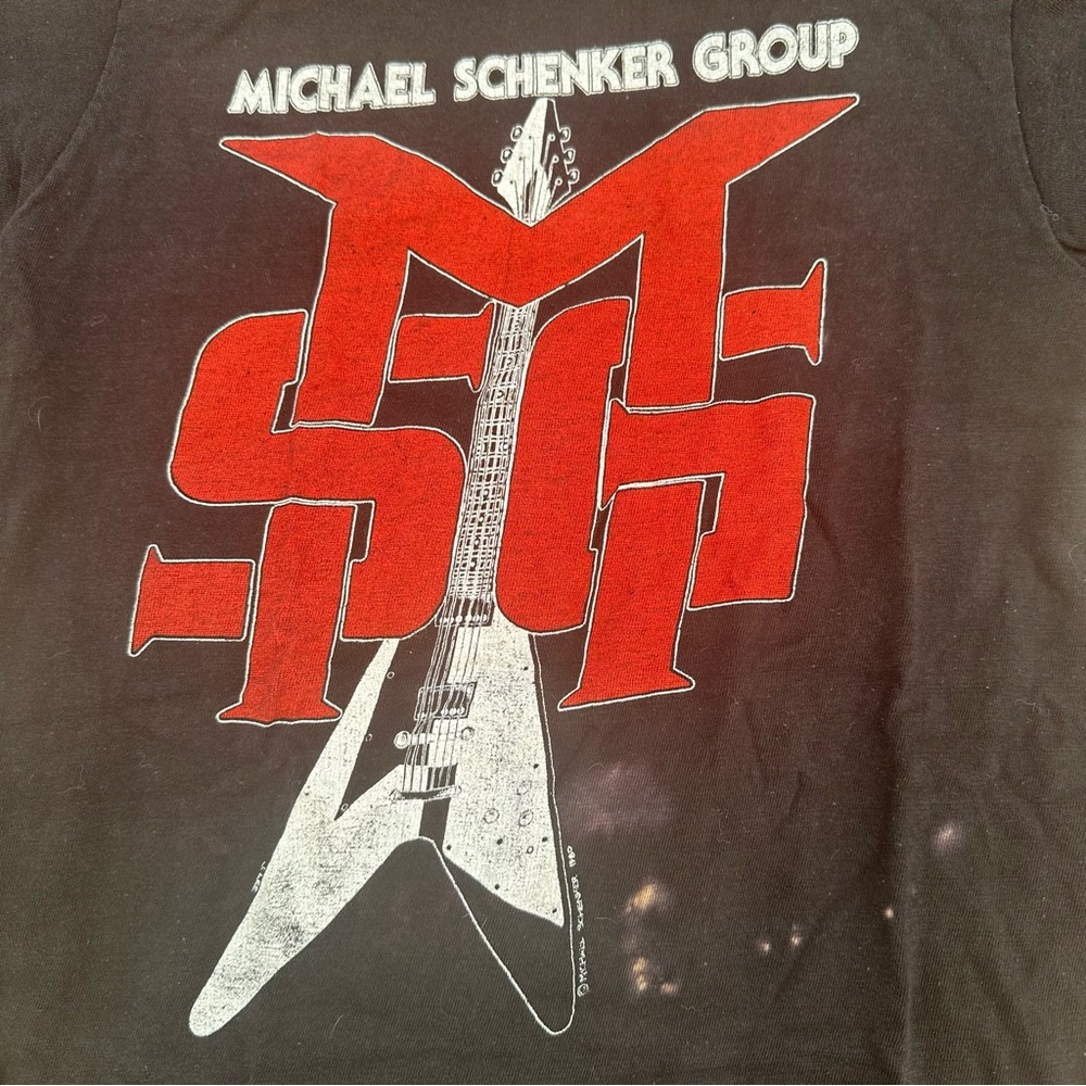 Rare Vintage Msg Shirt 1980 - Gem